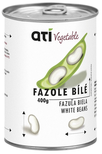 Ati Vegetable Fazole bílé