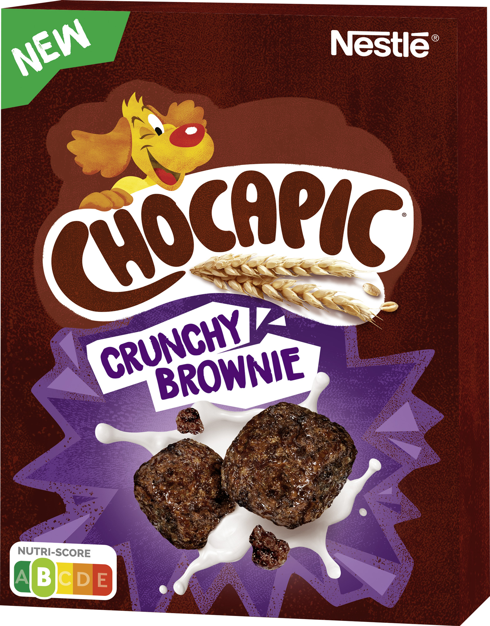 Nestlé CHOCAPIC Crunchy Brownie snídaňové cereálie