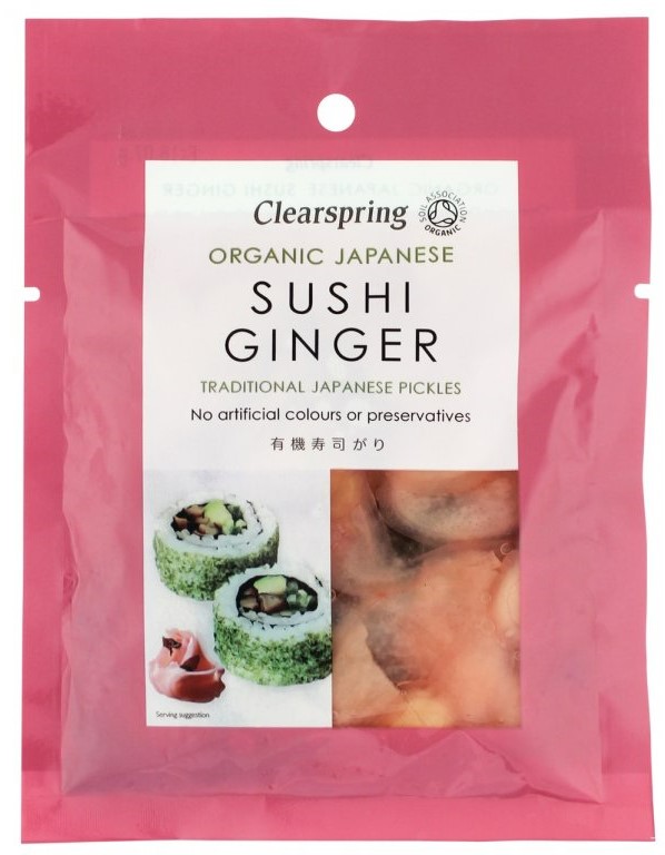 Clearspring BIO Japonský nakládaný zázvor na suši