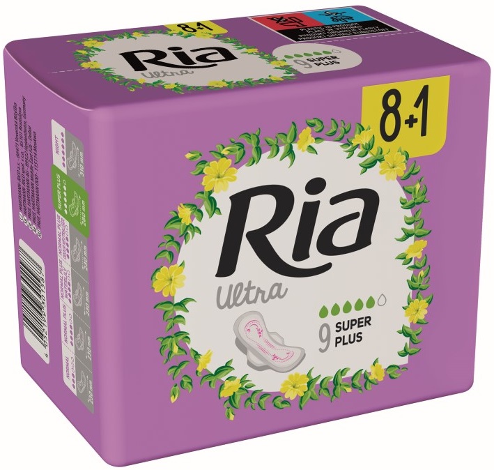Ria Ultra Super Plus Sanitary pads with wings