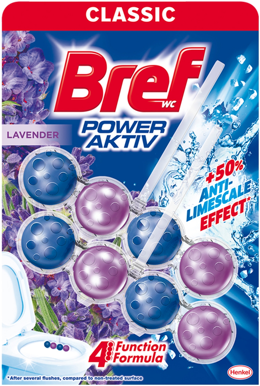 Bref Power Aktiv Lavender WC blok