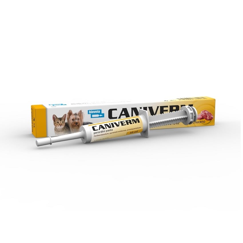 Caniverm perorální pasta 10ml