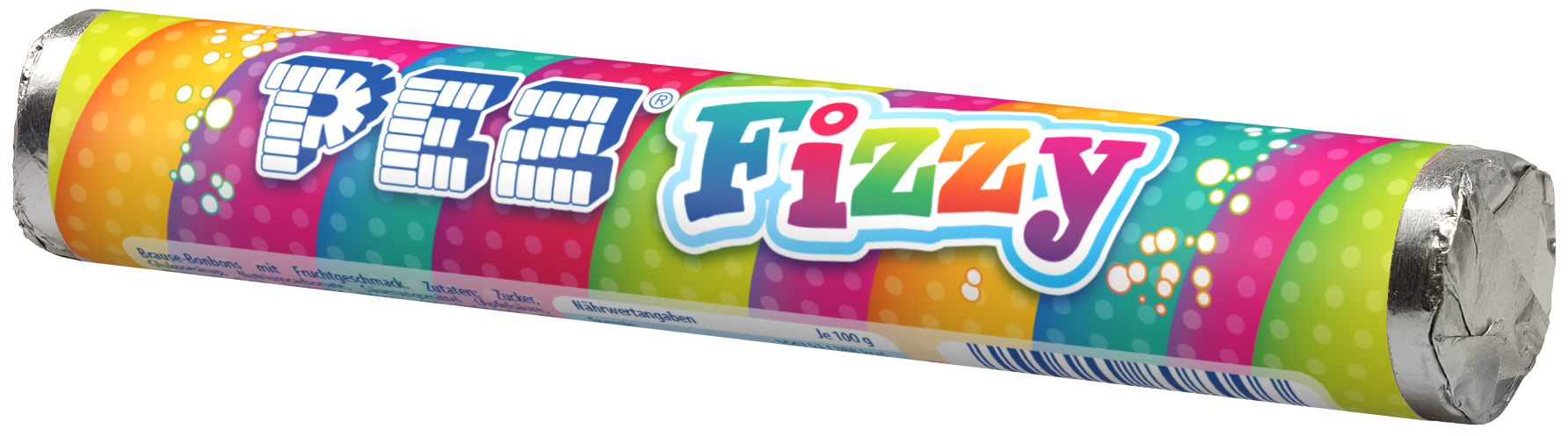 PEZ Fizzy Giant Rolička s bonbóny