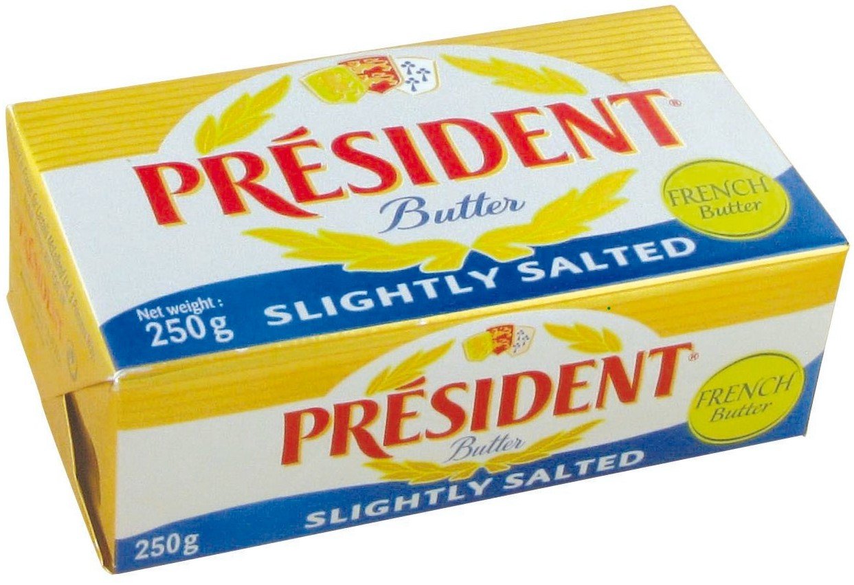 Président Máslo Plaquette poloslané