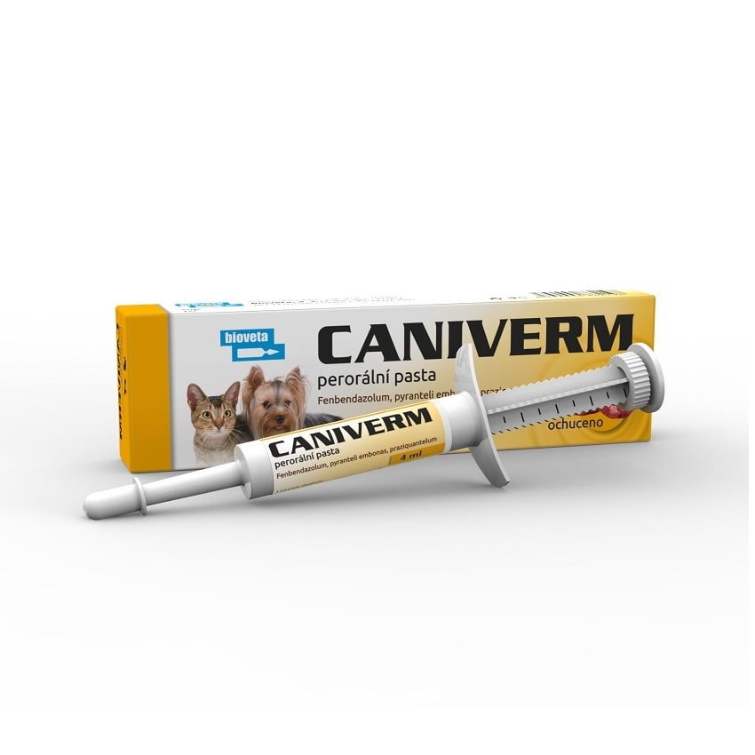 Caniverm perorální pasta 4ml