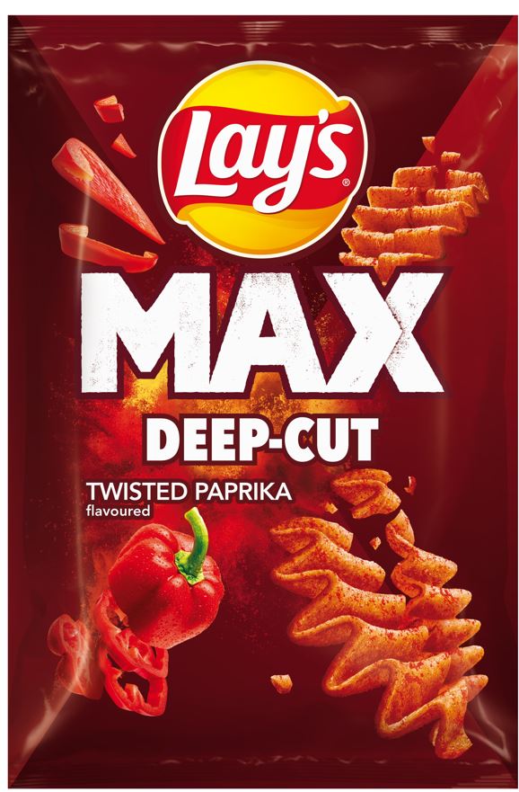 Lay's Max Deep-Cut s příchutí papriky
