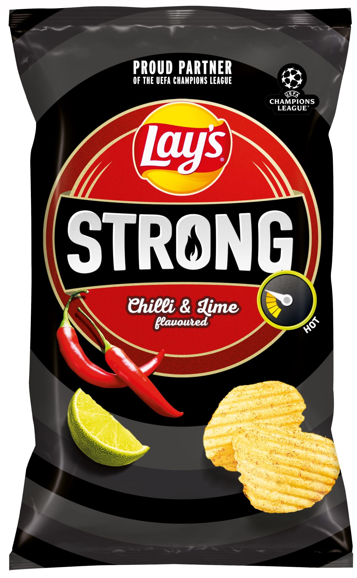 Lay's Max Strong s příchutí chilli a limetky