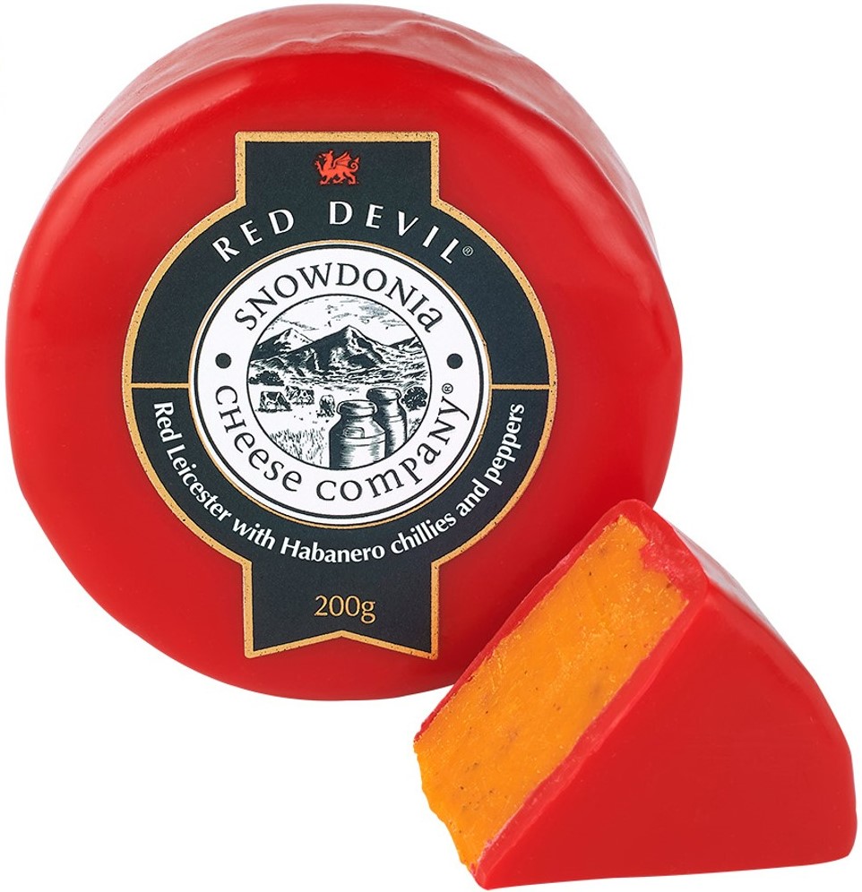 Snowdonia Cheddar red devil červený sýr s chilli