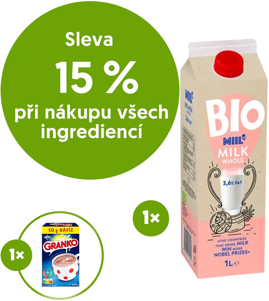 Miil BIO Čerstvé mléko plnotučné 3,6%