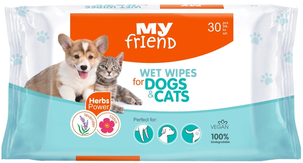 My Friend Vlhčené ubrousky pro zvířata