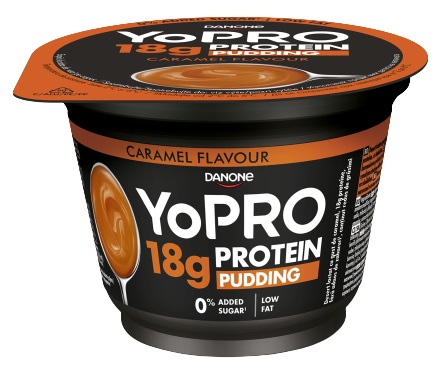 Danone YoPRO Protein puding s karamelovou příchutí