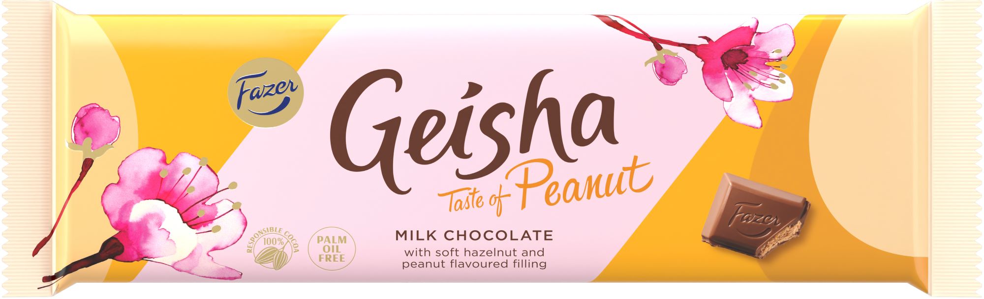 Geisha mléčná čokoláda arašídová