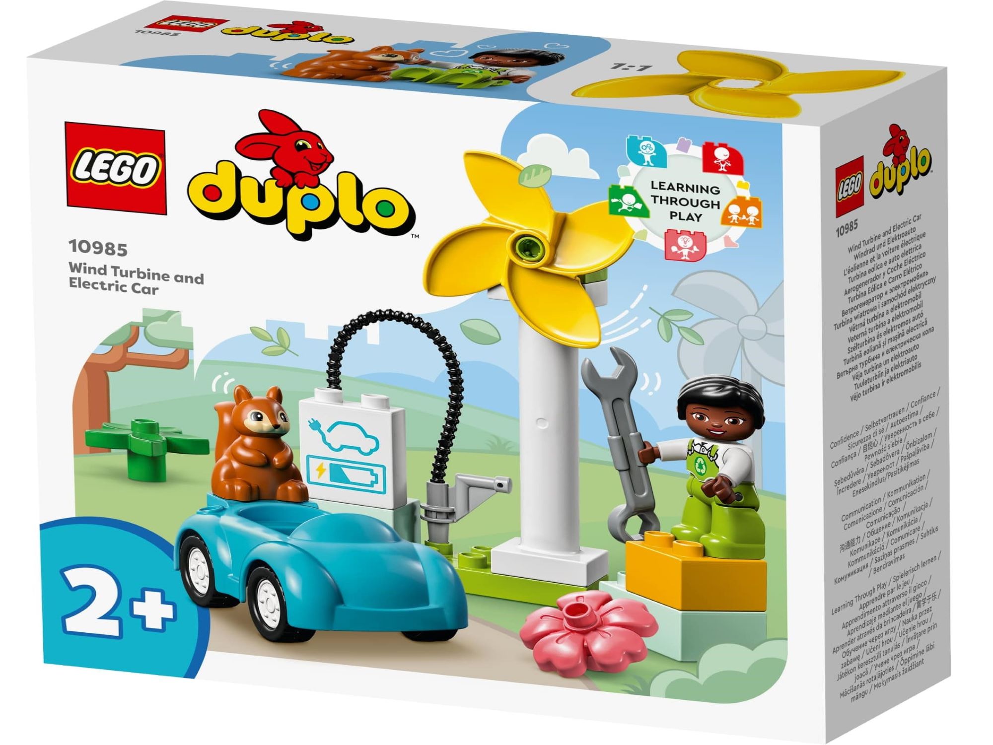 LEGO® DUPLO® 10985 Větrná turbína a elektromobil