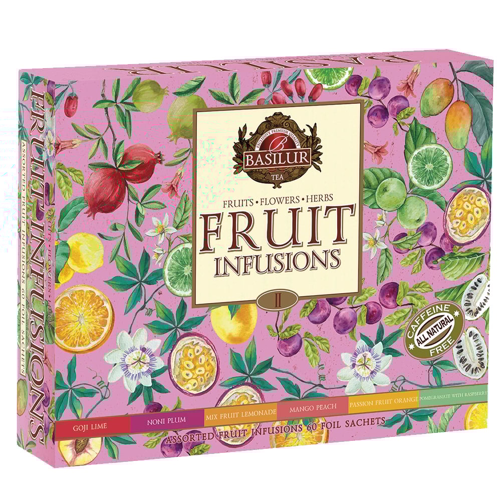 Basilur Fruit Infusions Assorted Vol.II Variace ovocných čajů