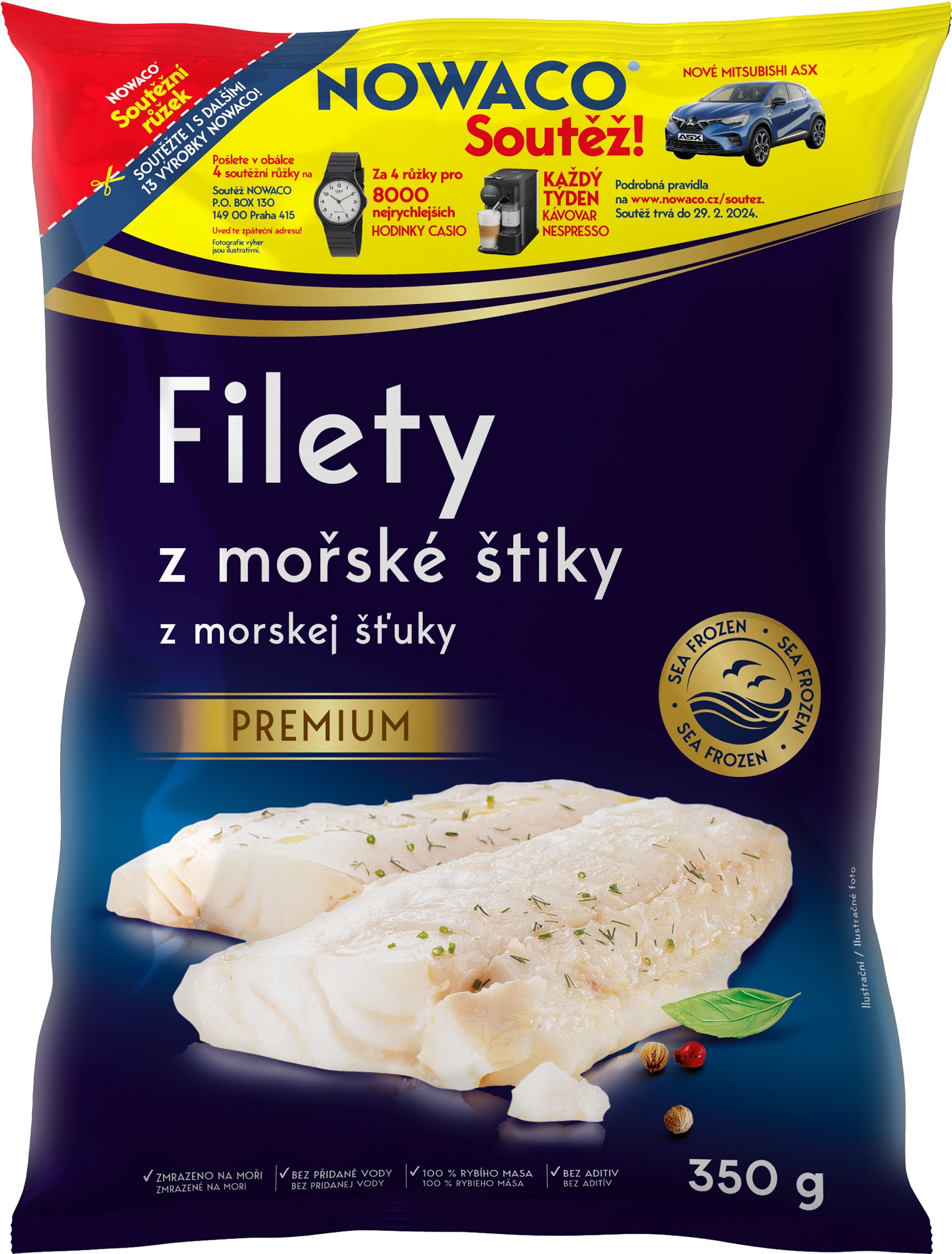 Nowaco Premium fillets from sea pike
