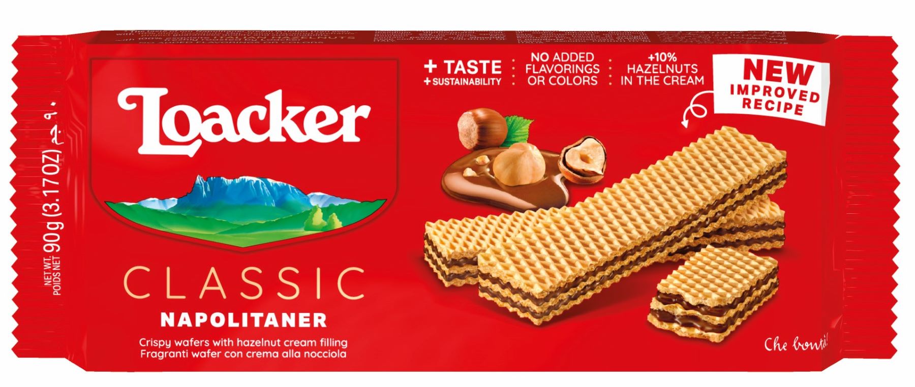 Loacker Classic Napolitaner oplatky