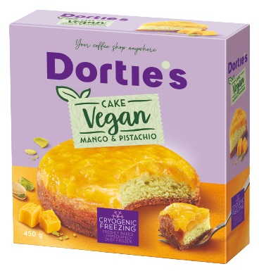 Dortie's Vegan dort mango-pistácie