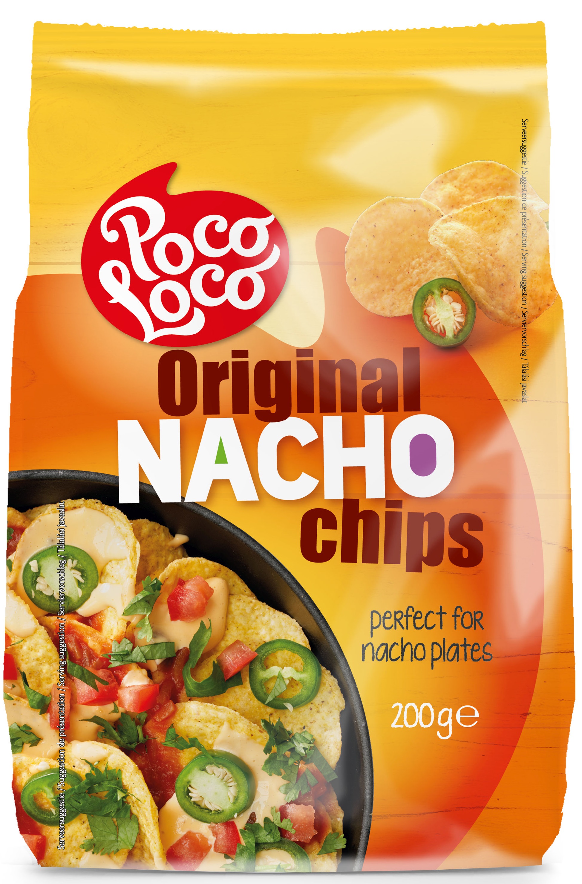 Poco Loco Nacho chipsy solené