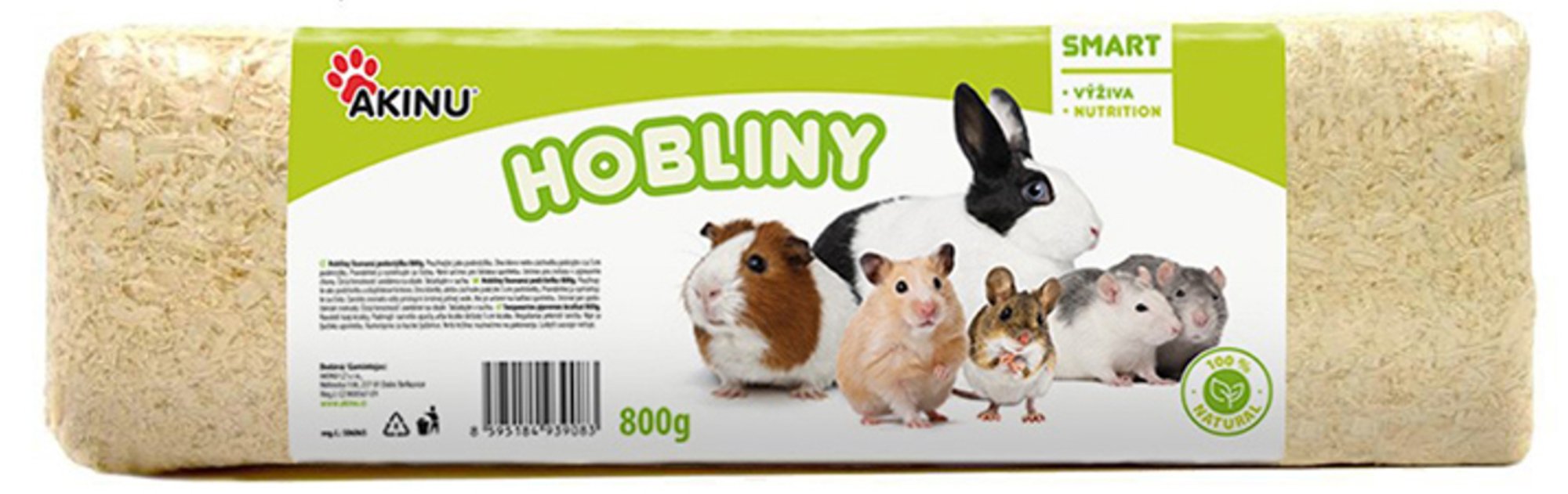 Akinu Hobliny pro hlodavce lisované