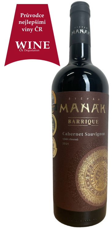 Vinařství Maňák Cabernet sauvignon výběr z hroznů 2021 Slunečná