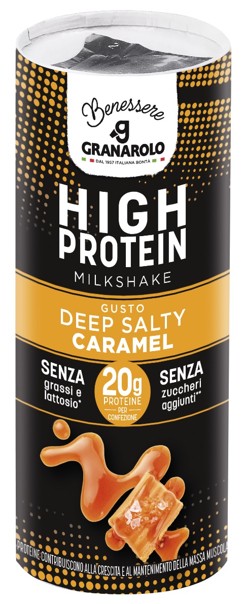 Granarolo Milkshake High Protein Deep salty caramel