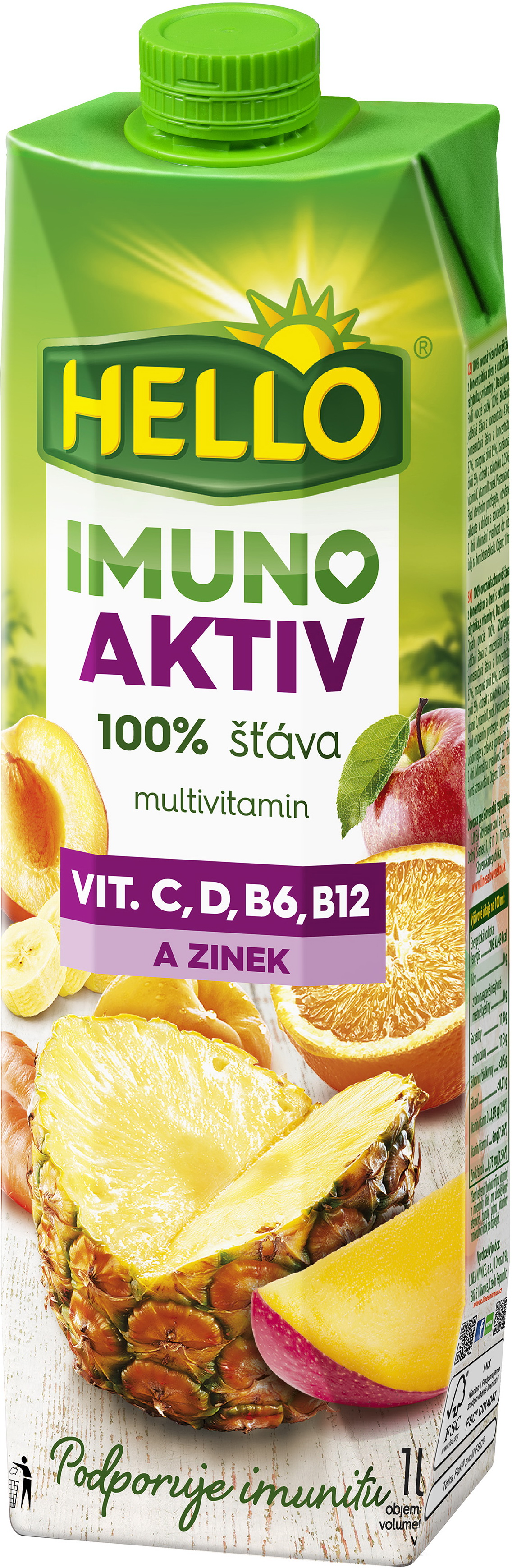 Hello Imuno aktiv 100% multivitamin