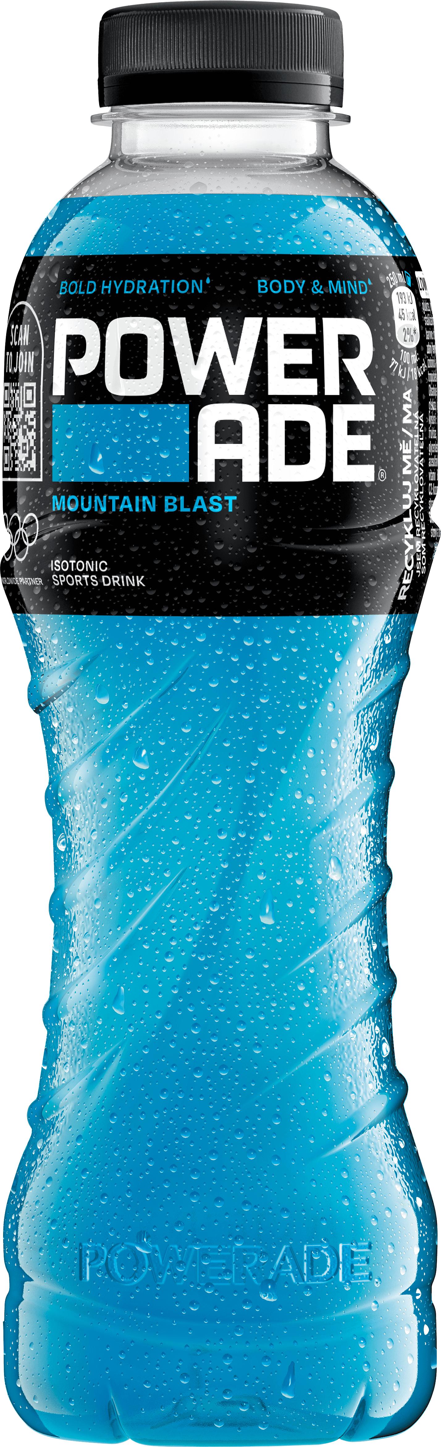 Powerade Mountain blast nesycený nápoj
