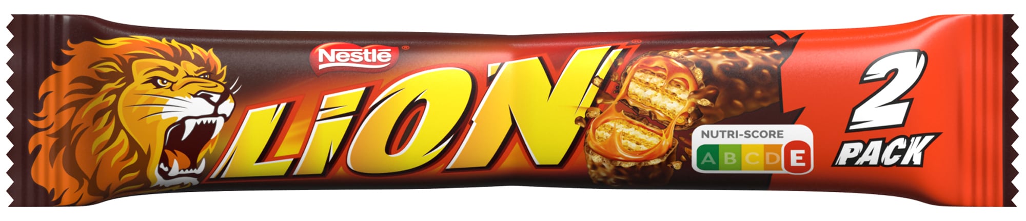Nestlé LION Chocolate 2Pack Křupavá oplatka v mléčné čokoládě