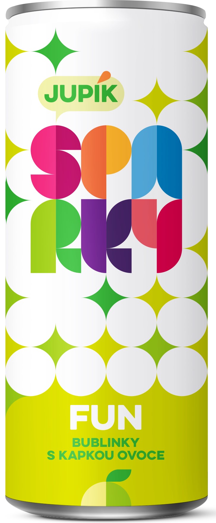 Jupík Sparky Fun Sycený nápoj plech