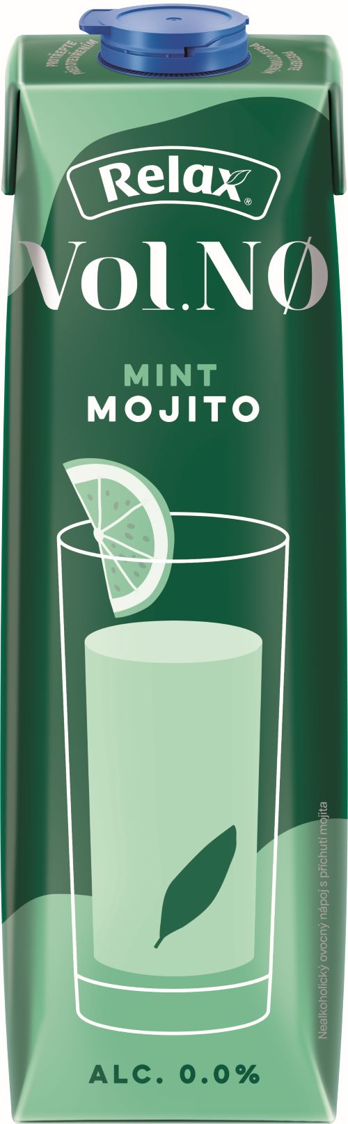 Relax VOL.NO Mint Mojito ovocný nápoj