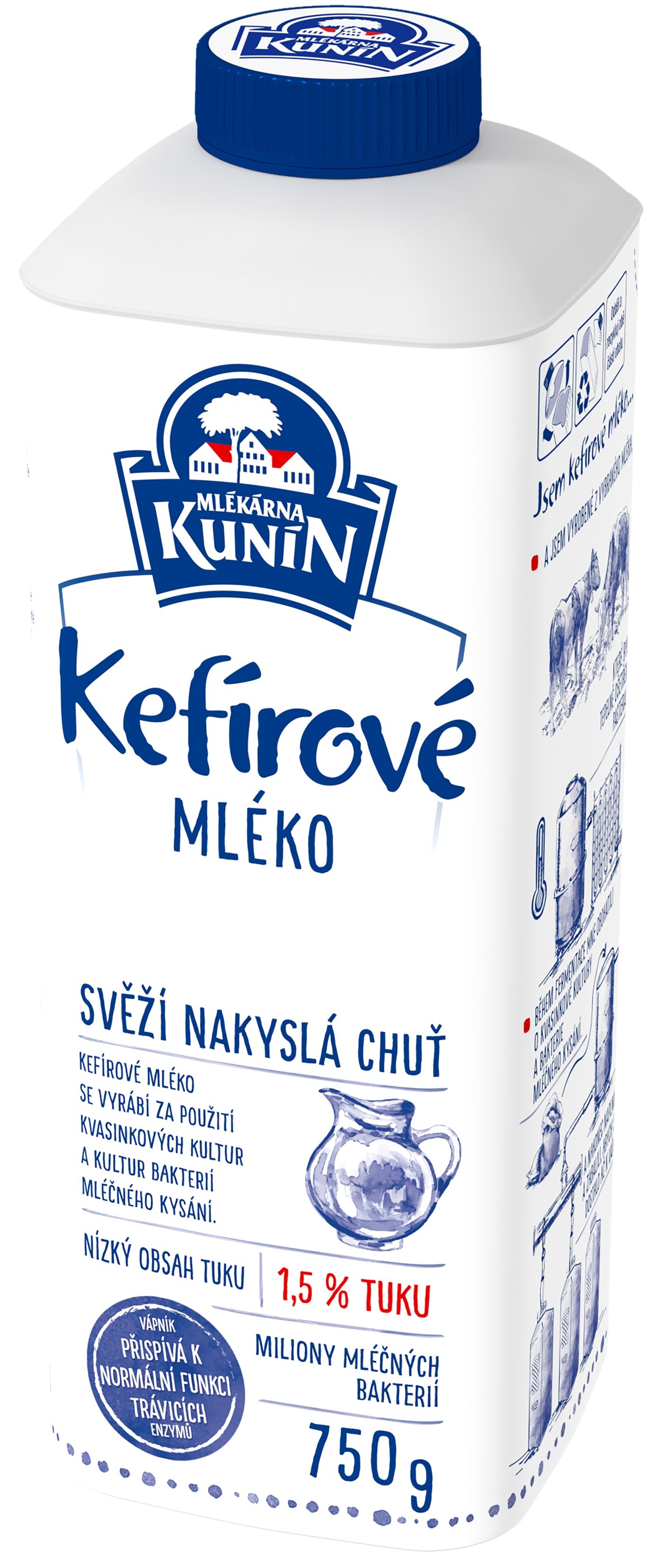 Mlékárna Kunín Kefírové mléko