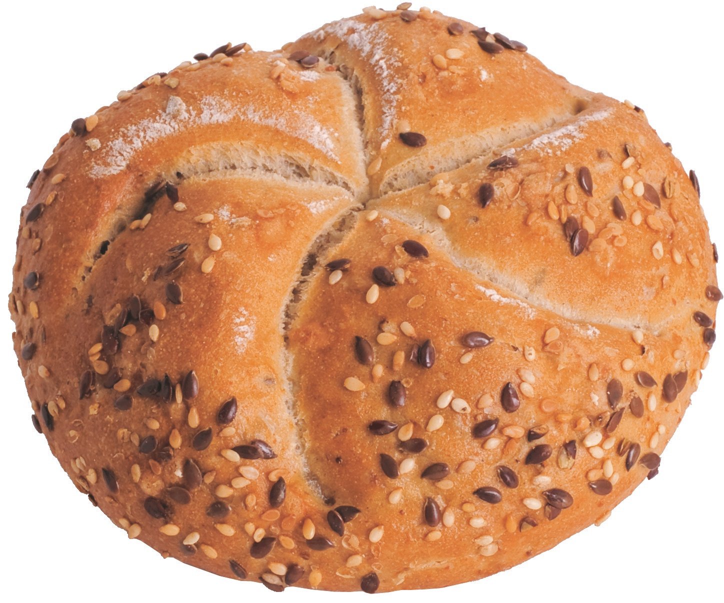 Kaiserka cereální sypaná sezamem a lněným semínkem