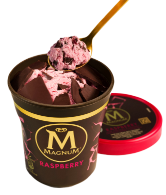 Magnum Raspberry & Dark Chocolate zmrzlina v kelímku - Online ...